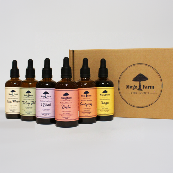 Mogo Farm Premium Quality Mushroom Tinctures | Made in the UK